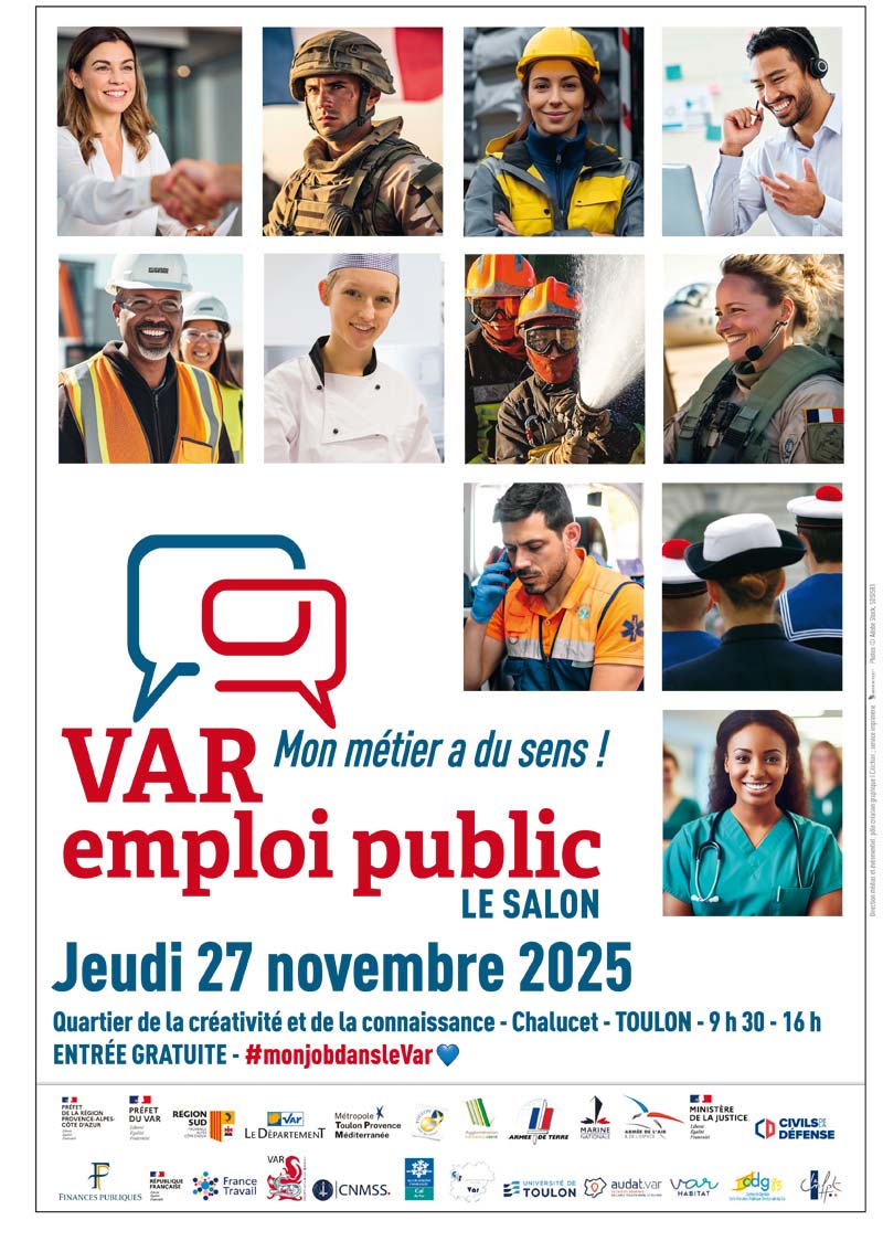 Salon de l’Emploi Public du Var 2025 à Toulon : infos, programme et ...